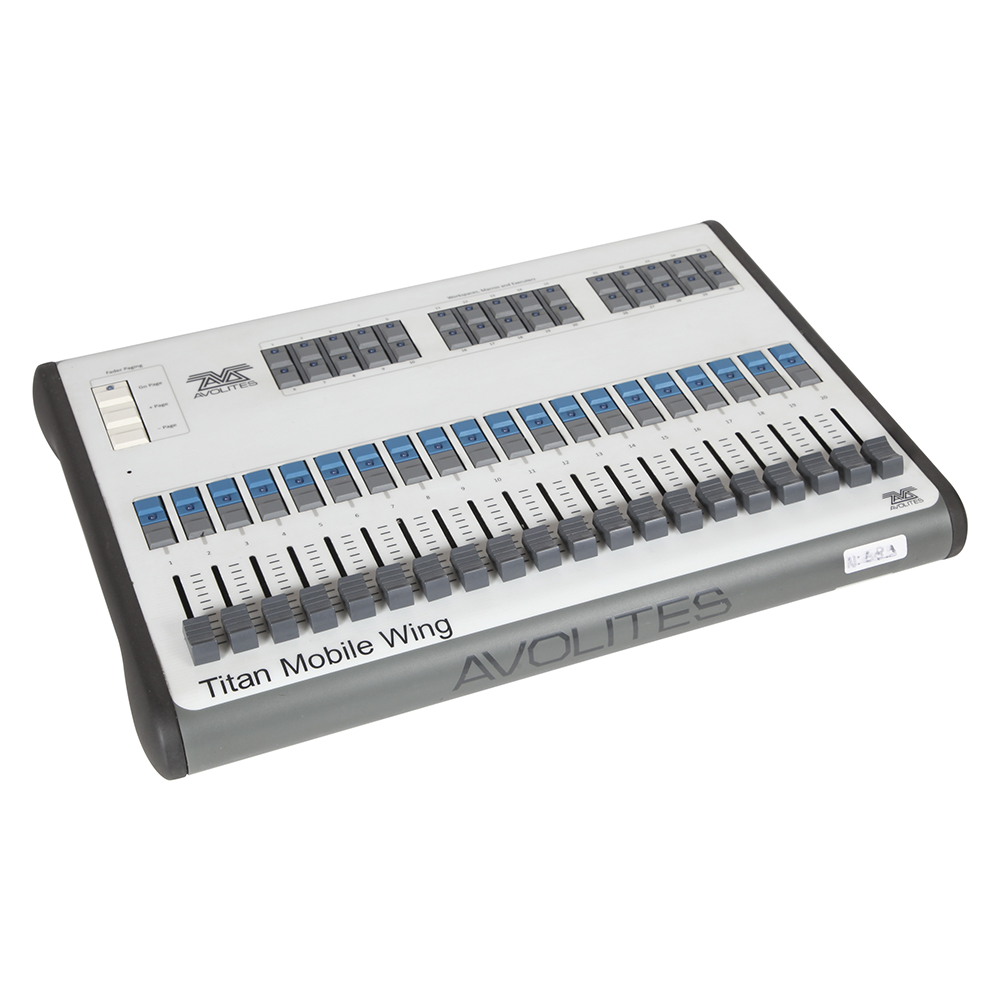 Wing Avolites Titan Mobile 20 Faders – Arriendos Oxiluz.cl
